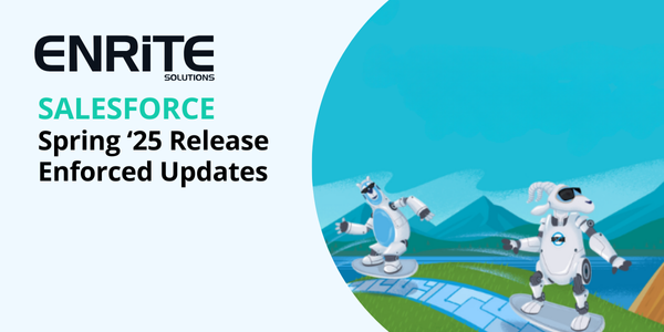 Salesforce Spring '25 Release: Enforced Updates You Can't Miss - Enrite ...